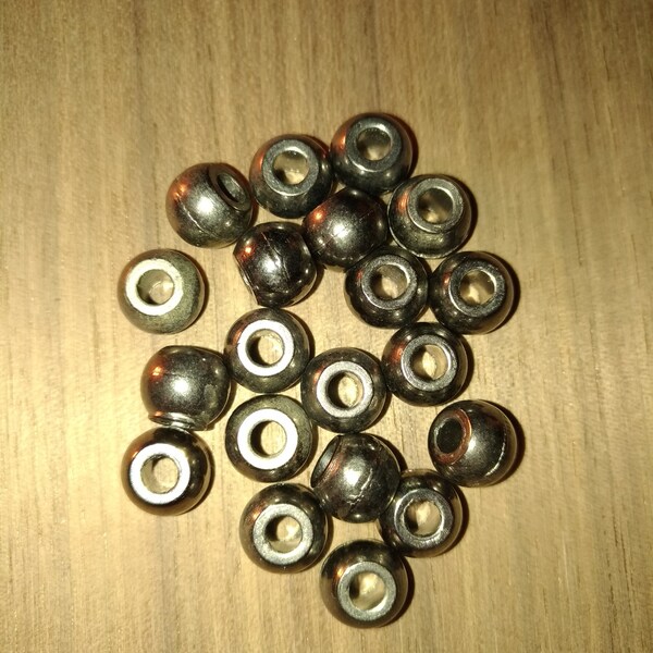 Three Hole Multi Strand Spacer Connector Beads 18x5mm, 3 Hole Silver ...