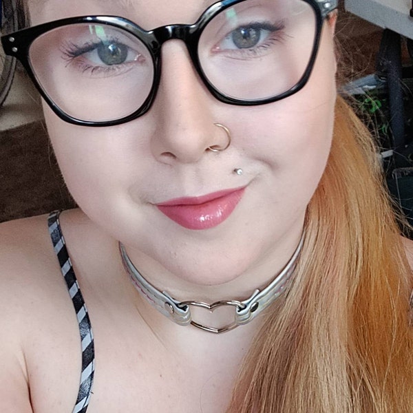 Pride Flag Spiked Choker Collar, Pansexual Asexual Bisexual Non-binary ...