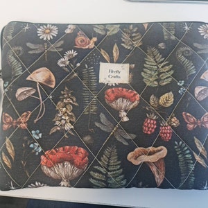 Floral Waterproof Book Sleeve, Book Pouch With Pocket and Button ...
