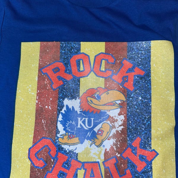 Two Designs Rock Chalk Jawhawk University of Kansas, KU, Jayhawks, NOT ...