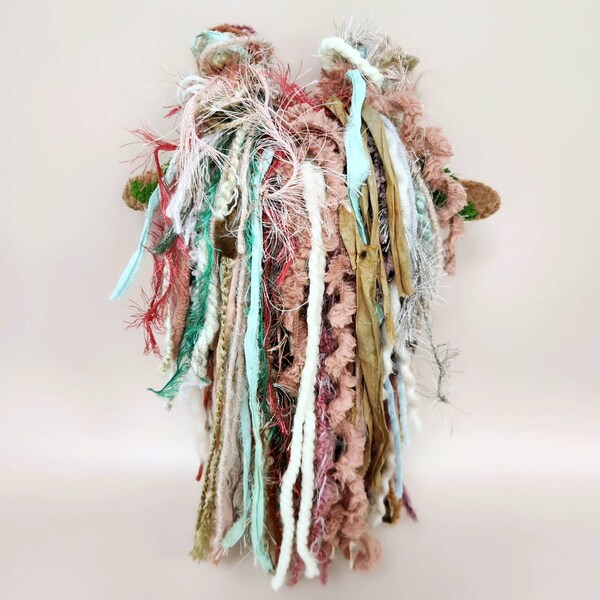 Forgotten Forest Fiber Pack Yarn Sari Bundle 13 Yards Total 1 Yards of ...