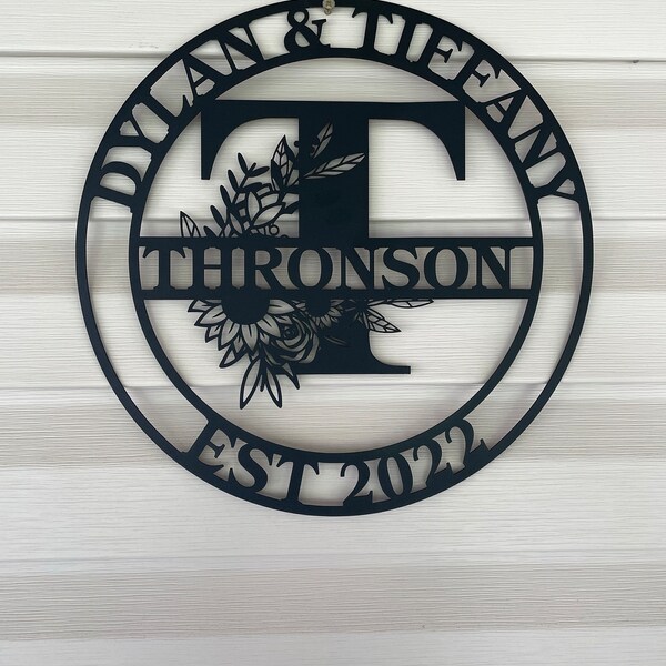 Personalized Seashell Sign, Beach House Sign, Coastal Decor, Nautical ...