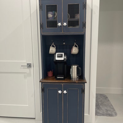 Coffee Bar, Coffee Bar Cabinet, Coffee Armoire, Coffee Cupboard ...