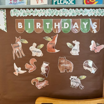 Cake Birthday Bulletin Board Kit Cake Birthday Display Bulletin Boards ...