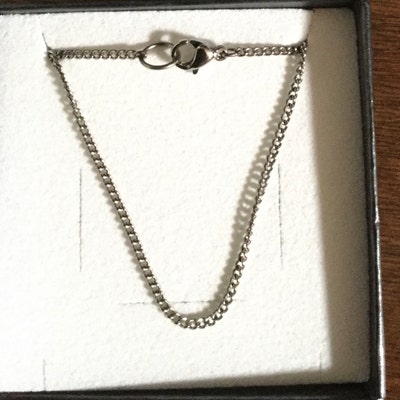 Titanium Necklace, Pure Titanium Chain Necklace for Sensitive Skin ...