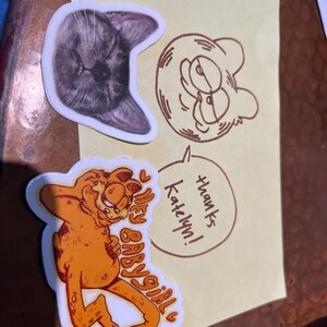 SMILING CAT Sticker Cool Sticker Bumper Sticker Water - Etsy