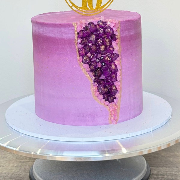 Beautiful Assorted Colour Edible Geodes Rock Candy Sugar Rocks for ...