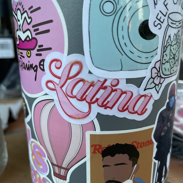 Latina Sticker | High-quality Scratch-resistant Stickers - Etsy