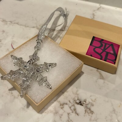 White With Red Detail Perfectly Imperfect Heart Ornament Valentine - Etsy