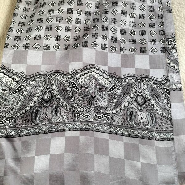 Mens Vintage Paisley 60's Blue Kipper Tie, Gents Rare Retro Psychedelic ...