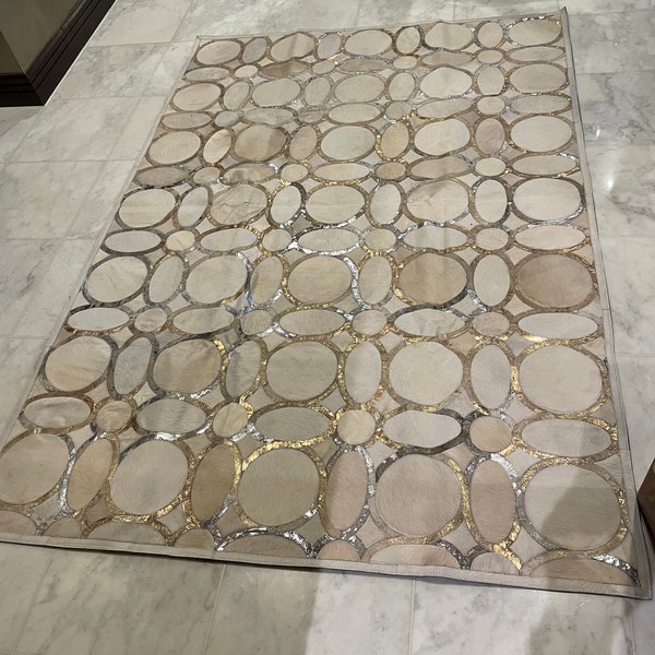 Cowhide Patchwork Rug * RAW Leather Argentina - Free Shipping ...