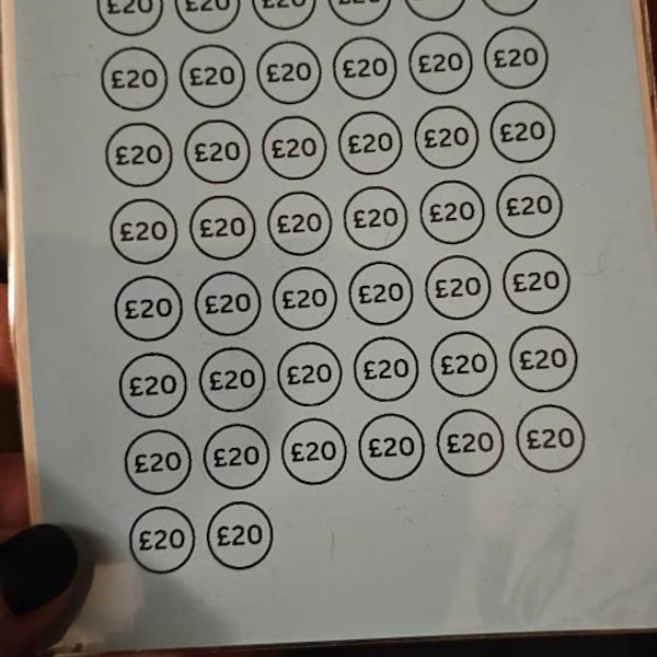 1p STICKER Penny Saving Challenge Money Tin Box Sticker - Etsy