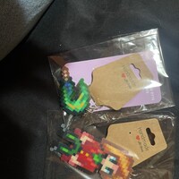 Video Game Perler Bead Plant Decorations Geeky Gamer Potted Plants ...