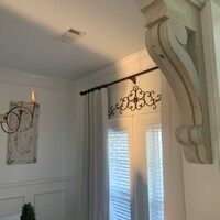 Pair 2, Solid Wood Corbels, Wooden Corbels, Corbels for Mantle, Kitchen ...