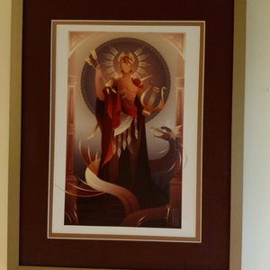 Art Print Apollo Greek Gods - Etsy UK