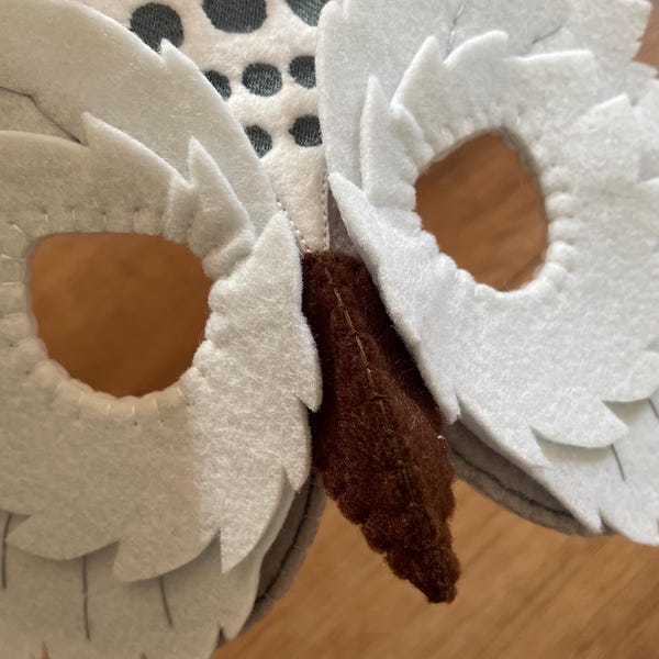 Felt Dragon Masks. Black and White Dragon Masks. Light Fury Inspired ...