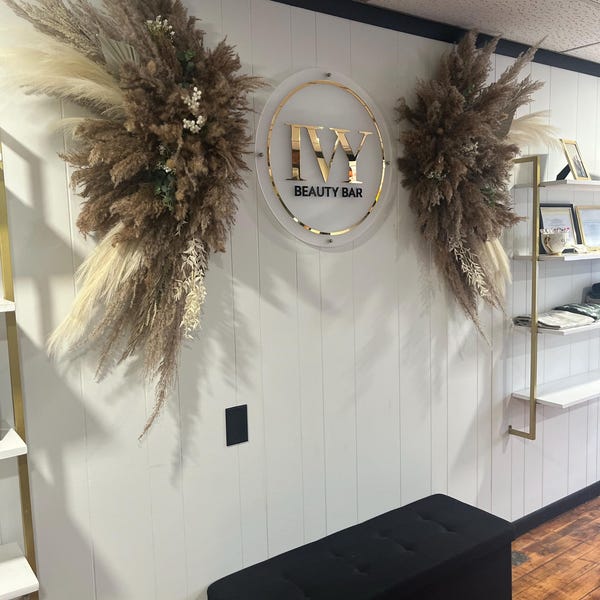 Illuminated 3D Acrylic Logo Sign | Custom Backlit LED Business Signage ...