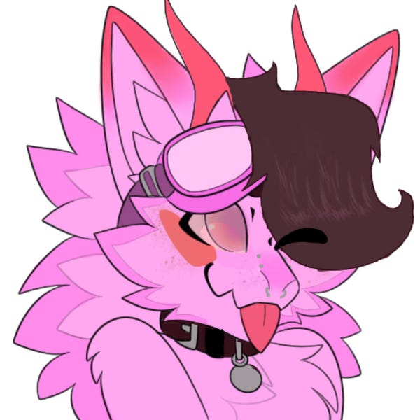 Digital Protogen Furry Emote/sticker Bases (pack 2) - Etsy