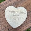 100% NATURAL, Real Heart Shape Rocks, Hand-cut Plain/blank Heart Stones ...