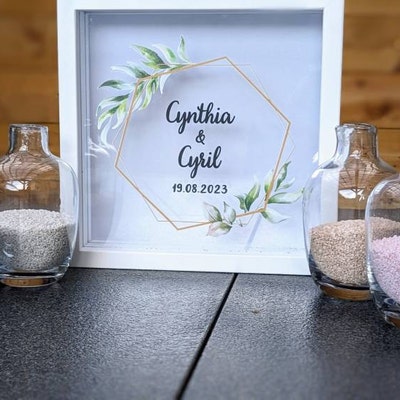Personalized Blended Family Sand Unity Ceremony Set Blended - Etsy