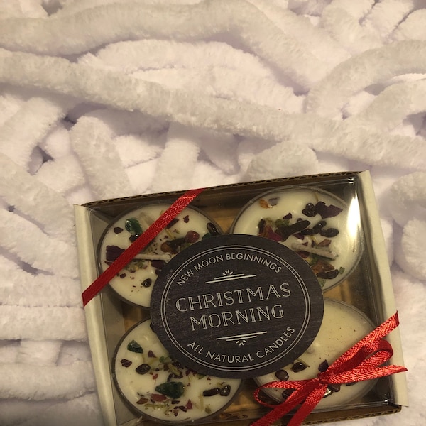 Christmas Morning Candles Holiday Crystal Candle Christmas Candle Soy ...
