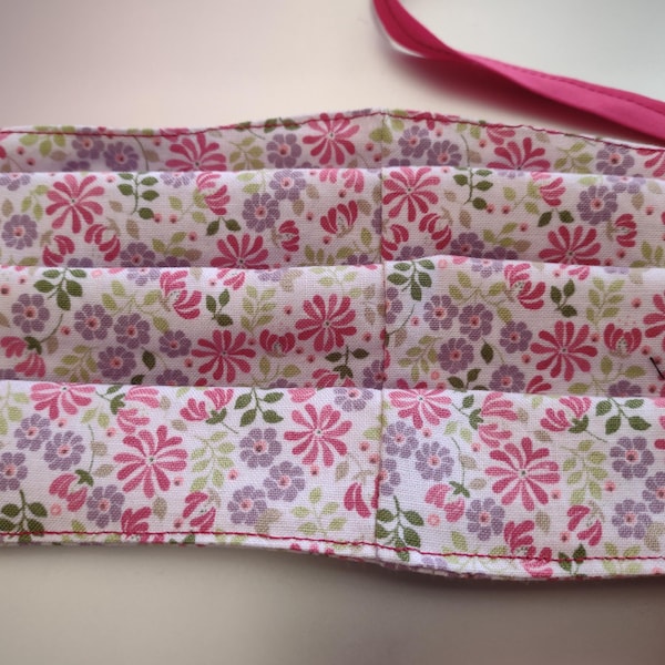 Washable Tie Back Face Mask for Adults Men Women. Quality Comfortable ...