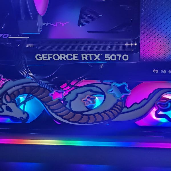 Customizable GPU Stand: Unique PC Gaming Build, Anime Designs - Etsy