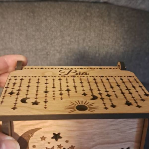 Personalized Decorative Celestial Keepsake Box - Etsy