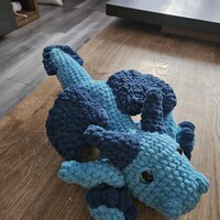 Cato the Dragon Snuggler/lovey Amigurumi Crochet Pattern - Etsy Canada