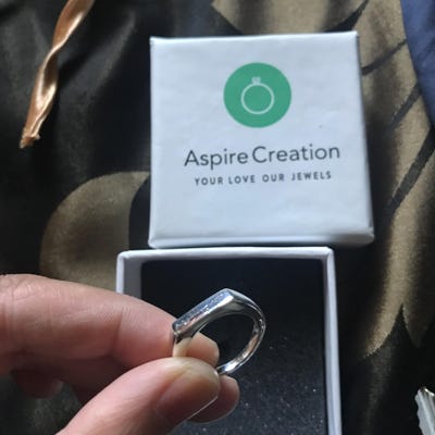 Sun Mountain Forest Ring, Mountain Tree Signet Ring, Sunset Hills and ...