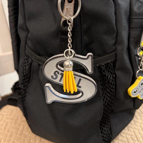 Kids Backpack Tag With Tassel, Personalized Custom Name Tag, Kids ...