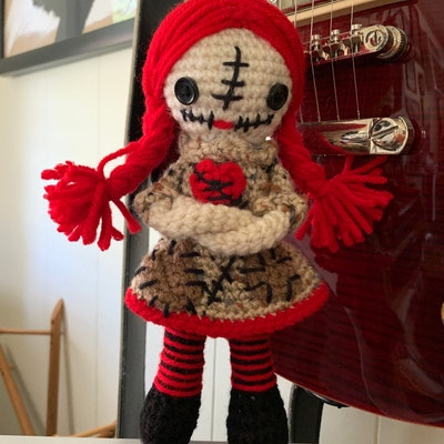 CROCHET PATTERN PDF Mini Raggedy Voodoo Dolls, Scarecrow Amigurumi ...