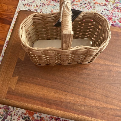 Handmade Large and Small Tray Basket - Etsy