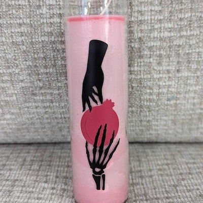 Lilith Candle Deity Candle Pink and Black Lilith Candle - Etsy