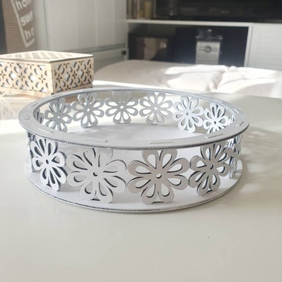 Decorative Round Box Svg Files, Vector Files for Wood Laser Cutting - Etsy