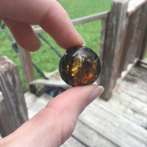 AMBER Sphere Crystal Ball Crystal Sphere Housewarming | Etsy