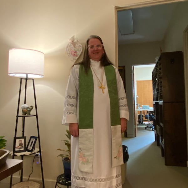 Rainbow Clergy Stole, Pastor Stoles, Gift Clergy, African Stole, Black ...