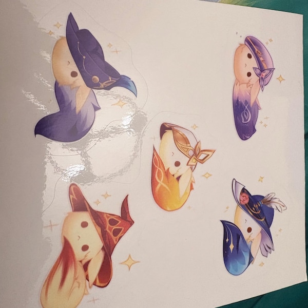 Dodoco Hexenzirkel Sticker Sheet | Genshin Impact | Alice, Nicole ...