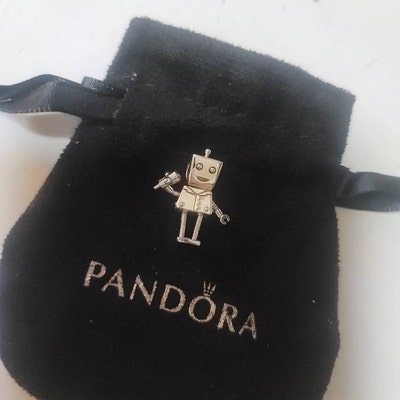 Pandora, New Bracelet Charms, Sterling Silver Rob Bot , S925, Fully ...