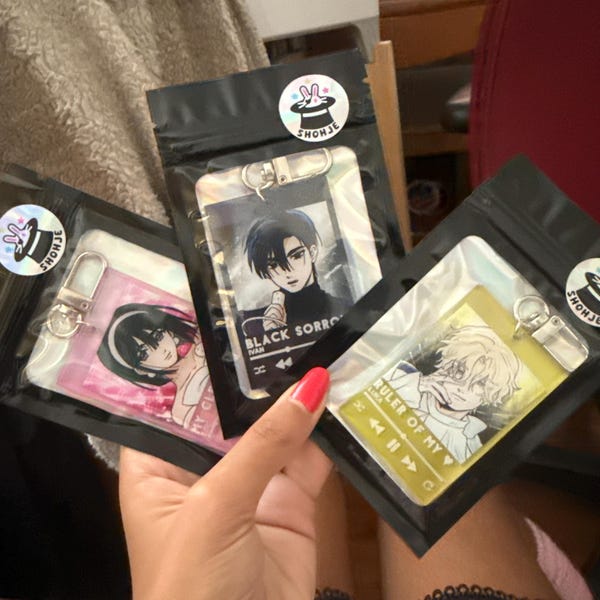 ALIEN STAGE Keychain Charms - Sua Mizi Till Ivan Luka Hyuna // Alnst ...