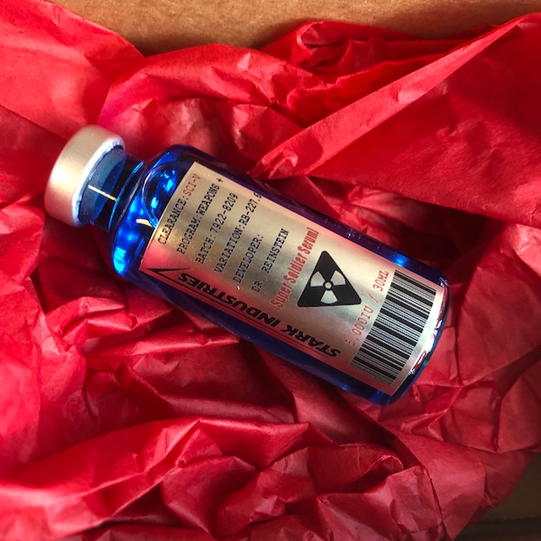 Captain America Super Soldier Serum. - Etsy