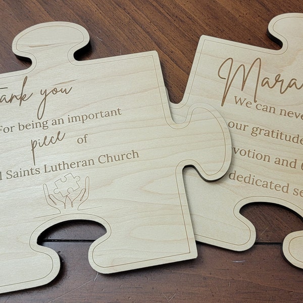 Puzzle Piece Decor, Gift for Mom, Teacher Appreciation Gift, Coworker ...