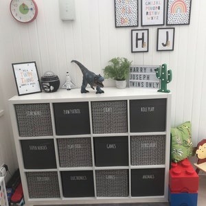 LABELS IKEA Kallax , Trofast Toy Storage Labels Playroom Kidsroom ...