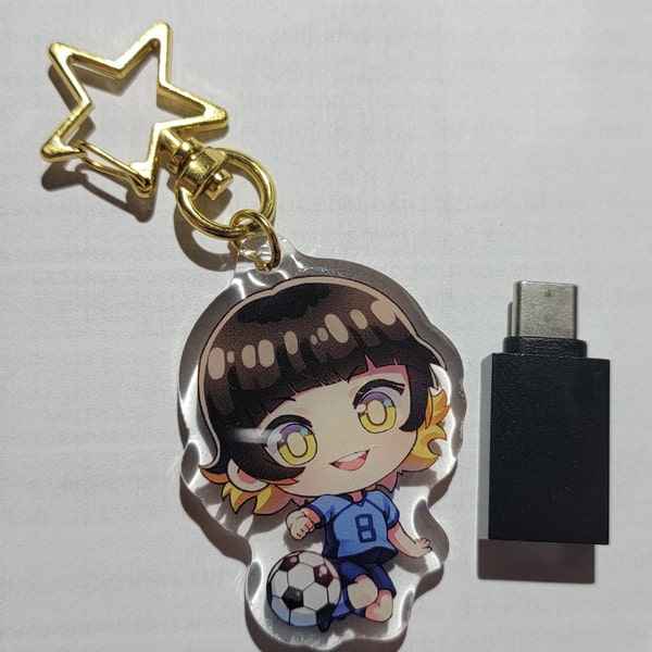 Unofficial Blue Lock Keychains - Etsy