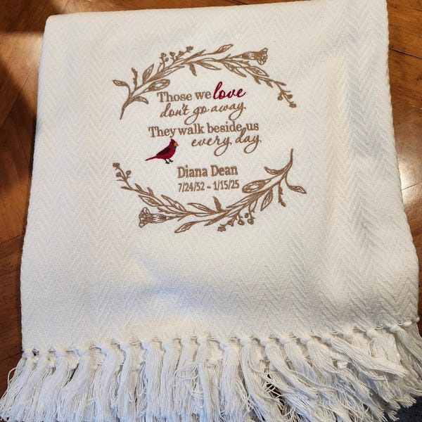 Personalized Retirement Gift/embroidered Retirement Blanket/teacher ...