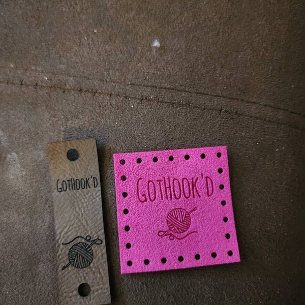 Submit Your Own Design: 10 Laser Engraved Patches 2x2" - Personalized ...