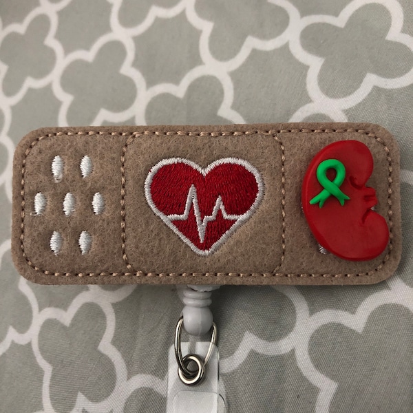 Handmade Kidney Pin: Organ Donor Awareness Gift - Etsy