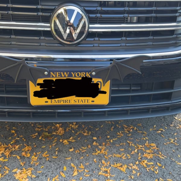 License Plate Bat Wings (universal Fit) - Etsy