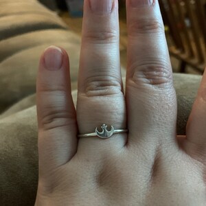 Hammer Finish Signet Ring | Etsy