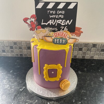 Friends Cake Topper. Friends Cake Topper Set. Cake Topper. - Etsy